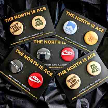 Northern Button Badge Sets – Manchester Art Gallery Shop